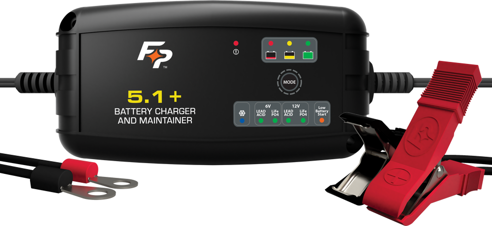 FIRE POWER BATTERY CHARGER 6V/12V 5.1A – Alaska Leather